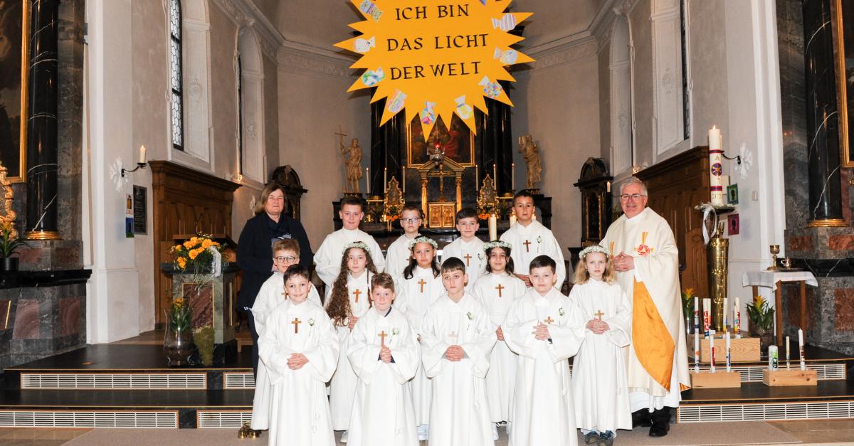 Feierliche Erstkommunion in Tänikon | Pfarrei St. Aurelia Aadorf-Tänikon